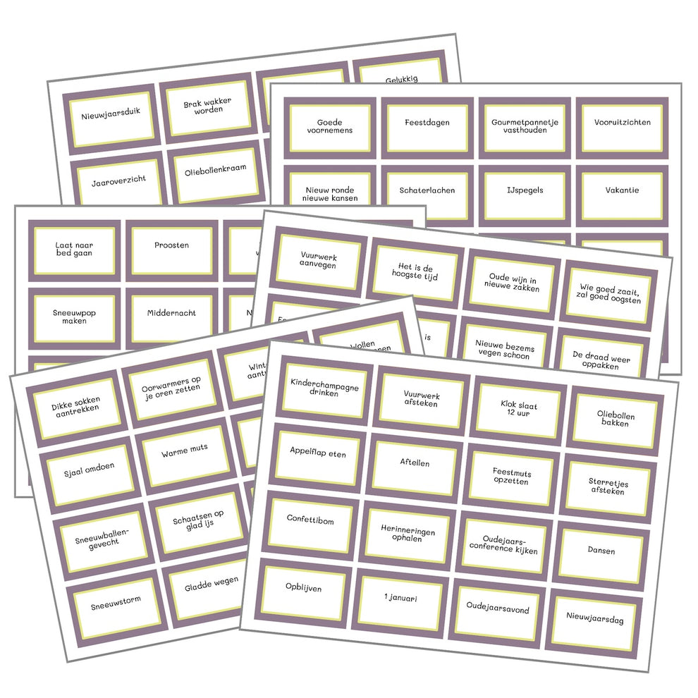 Oudejaarsavond spel: Hints – Mamafeestbeest