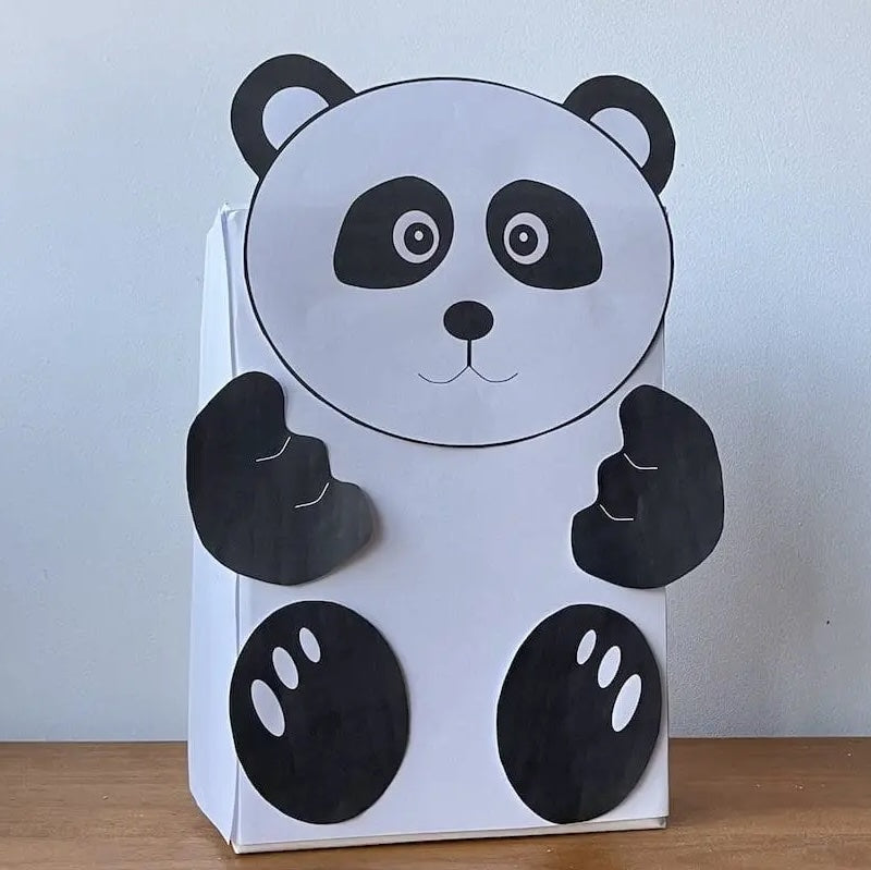 Panda surprise maken met deze printable – Mamafeestbeest